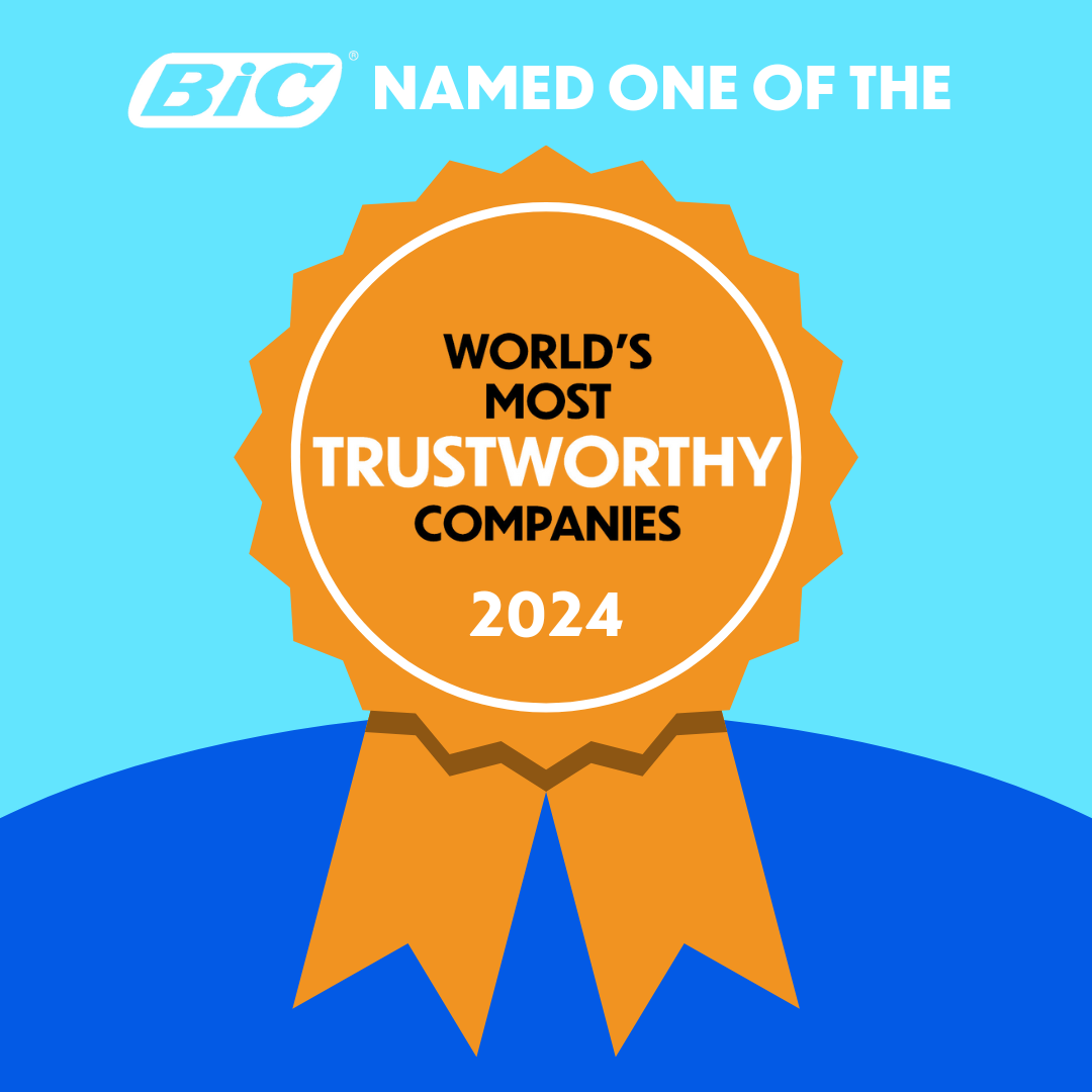BIC Named Among World’s Most Trustworthy Companies