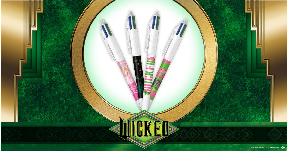 Wicked the movie and the 4 Colors pen limited edition