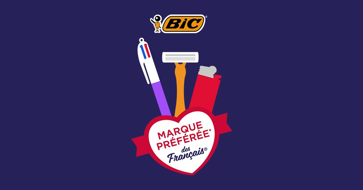 BIC Named France's Favorite Brand